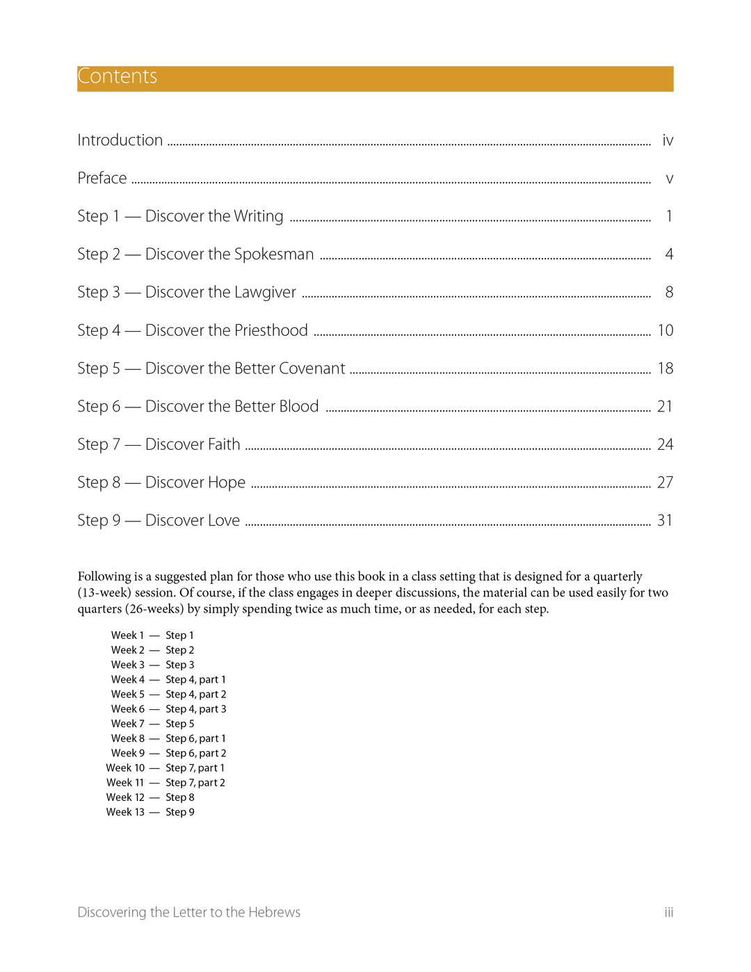 Discovering ... Hebrews - CEI Bookstore | Truth Publications, Inc.