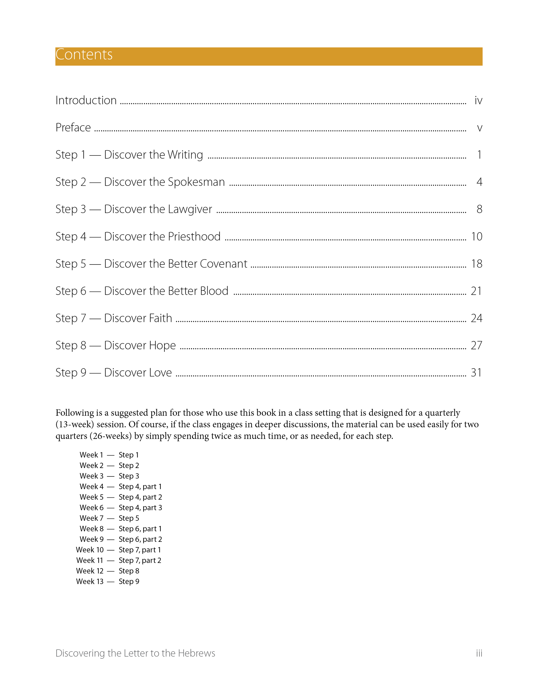 Discovering ... Hebrews - CEI Bookstore | Truth Publications, Inc.